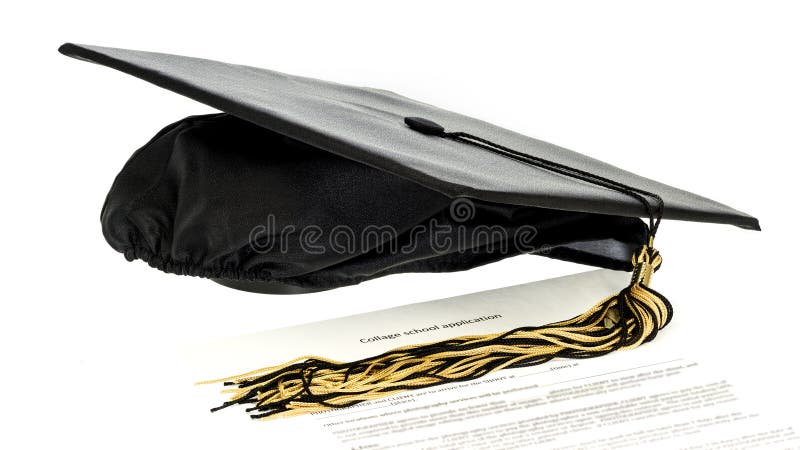 School Application College Grad Hat Stock Photos - Free & Royalty-Free ...