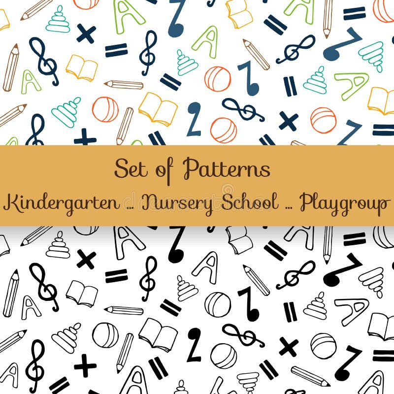 School Backgroundset Stock Illustrations – 3 School Backgroundset Stock ...