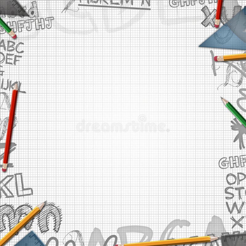 Scribbled alphabet stock vector. Illustration of scrapbook - 22733965