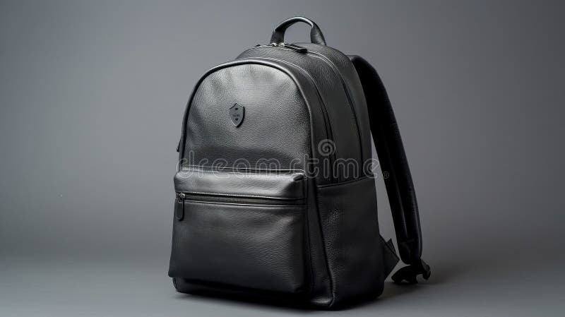 School Backpack for Colorful School Supplies and Things. Plain ...