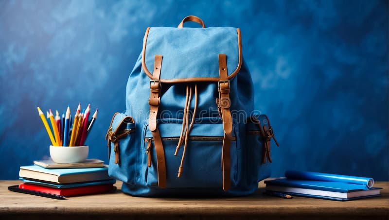 School Backpack on the Knowledge of a College Study Studying Learning ...