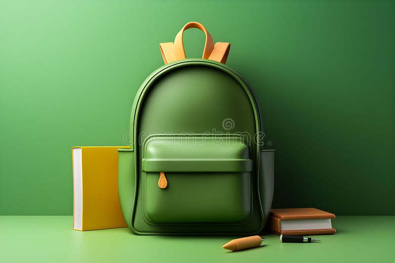 Generative AI stock illustration. Illustration of backpack - 294014078