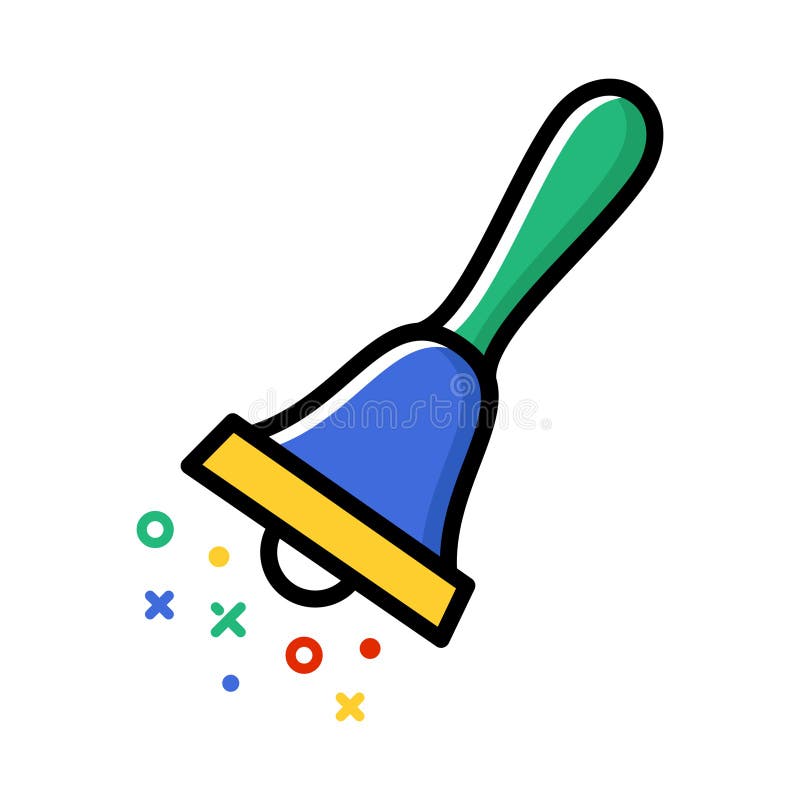 School Bell Ringing Clip Art