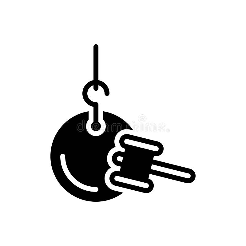 Black Solid Icon for School Bell, School and Sound Stock Vector ...