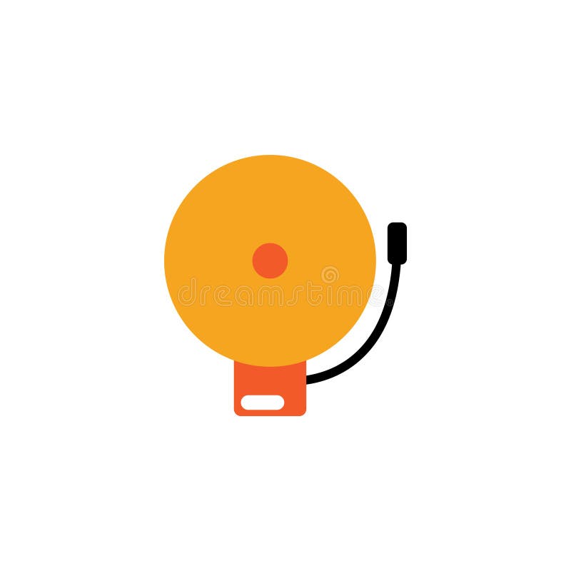 School Bell Icon Design Template Vector Isolated Stock Vector ...