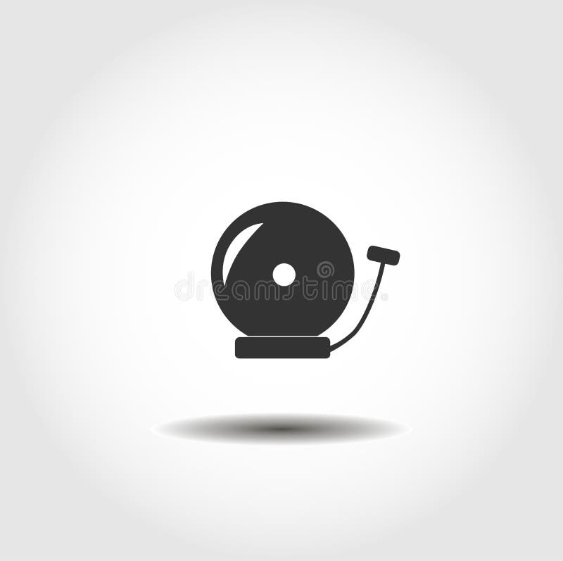 School Bell Isolated 3d Icon. School Bell 3d Illustration. Stock ...
