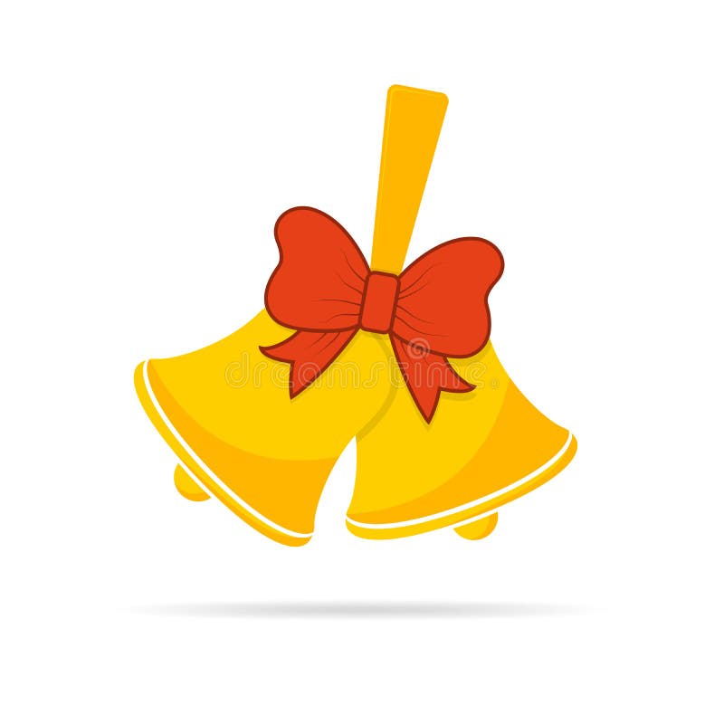 Hand Bell Icon. Vector Illustration. Stock Illustration - Illustration ...