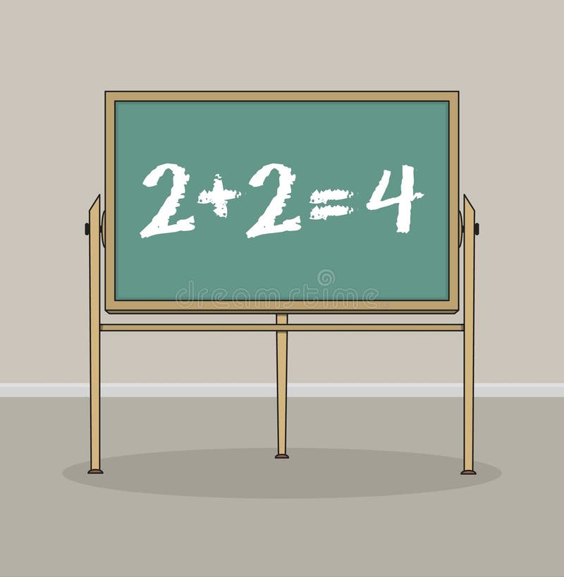 School Blackboard. stock vector. Illustration of concept - 73119290