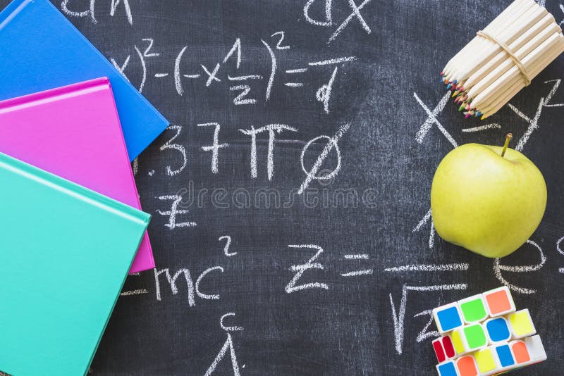 School Board with Math Calculations. High Quality Photo Stock Photo ...
