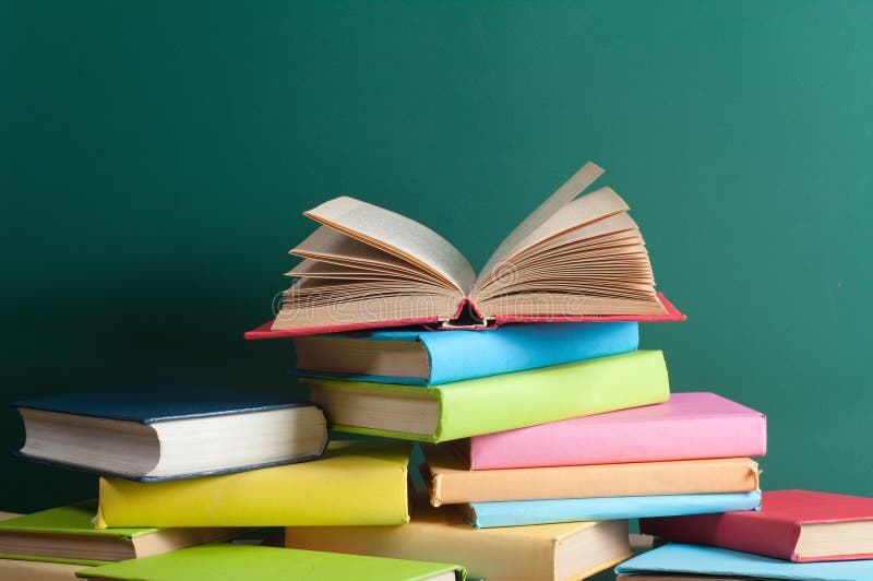 Books; stock image. Image of education, bookshelf, plenty - 35944461