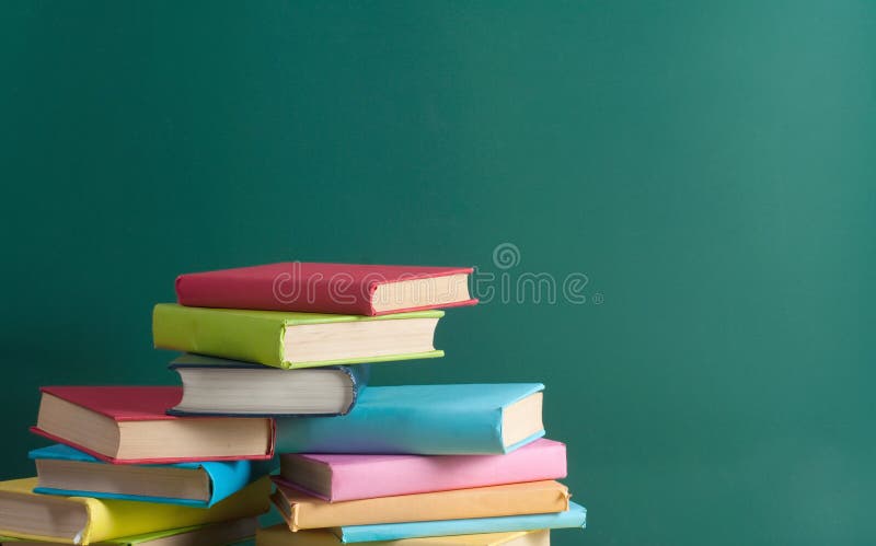 School books stock photo. Image of drawing, childhood - 71168838
