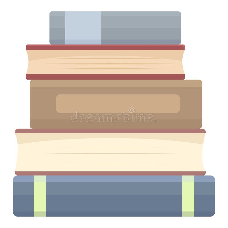 School Books Icon Cartoon Vector. Paper Education Stock Vector ...
