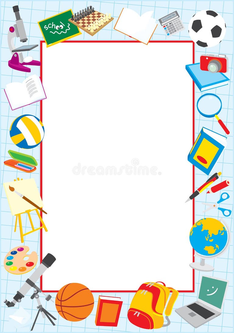 School Border Stock Illustrations – 55,616 School Border Stock ...