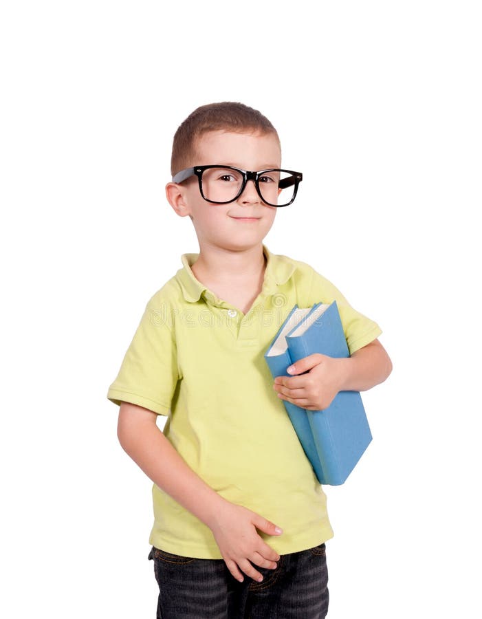 School boy stock image. Image of intelligent, preschool - 33032137