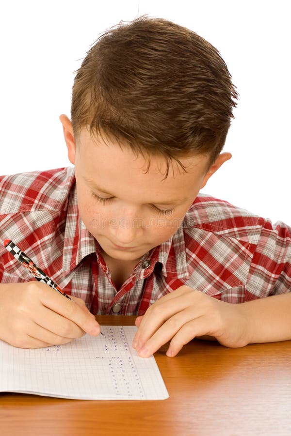 92+ School boy writing Free Stock Photos - StockFreeImages