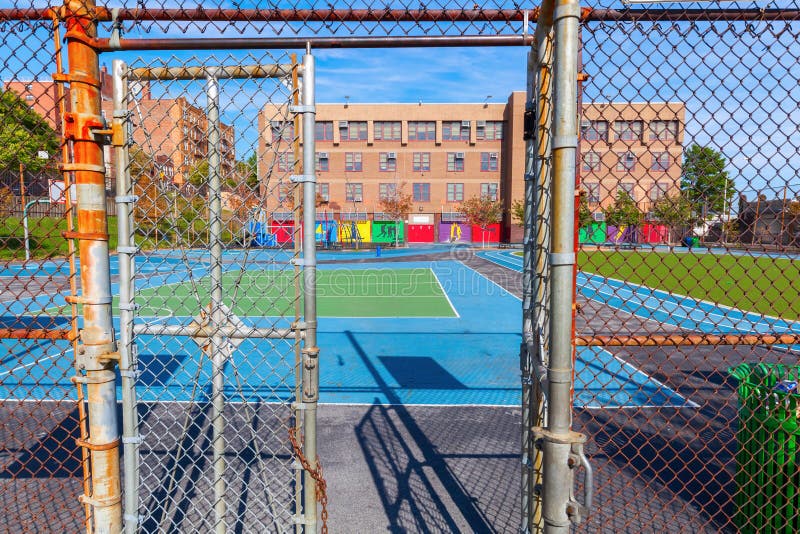 School in the Bronx, New York City Stock Image - Image of hunts, bronx ...