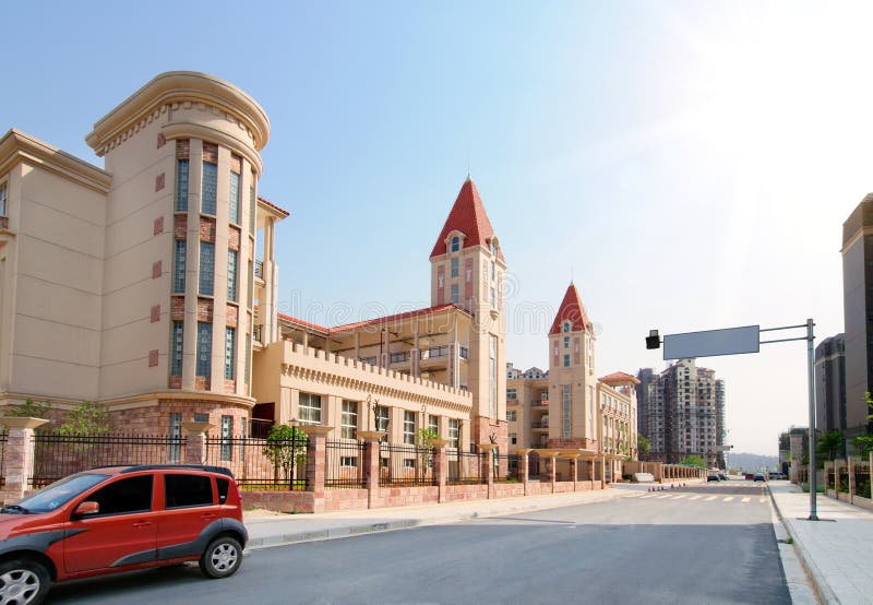 School building stock image. Image of buildings, building - 19292669