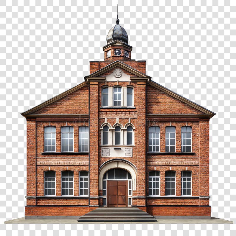 School Building and Architecture Stock Photo - Illustration of college ...