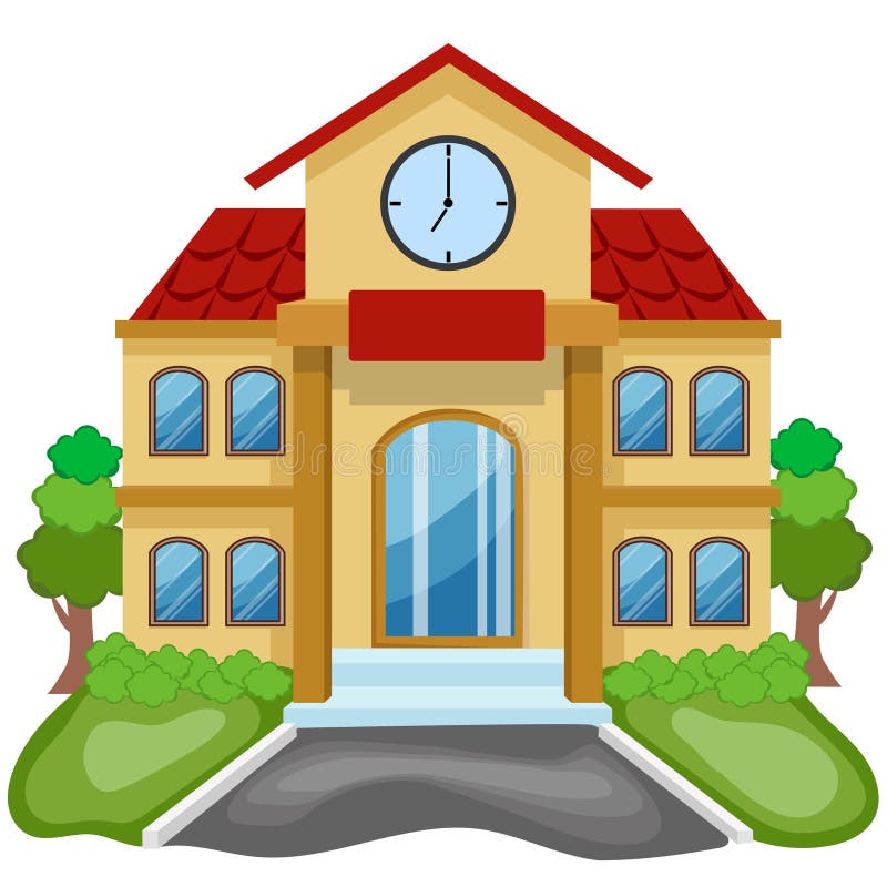 Campus Building Hall Stock Illustrations – 934 Campus Building Hall ...