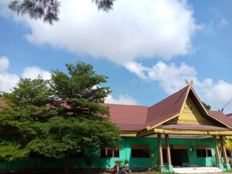 A School Building during a Sunny Day Stock Photo - Image of sunny ...