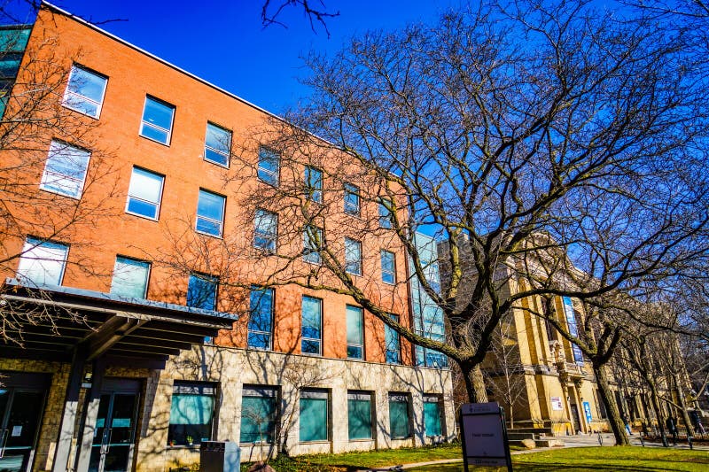 School building in toronto editorial photography. Image of roof - 337180387