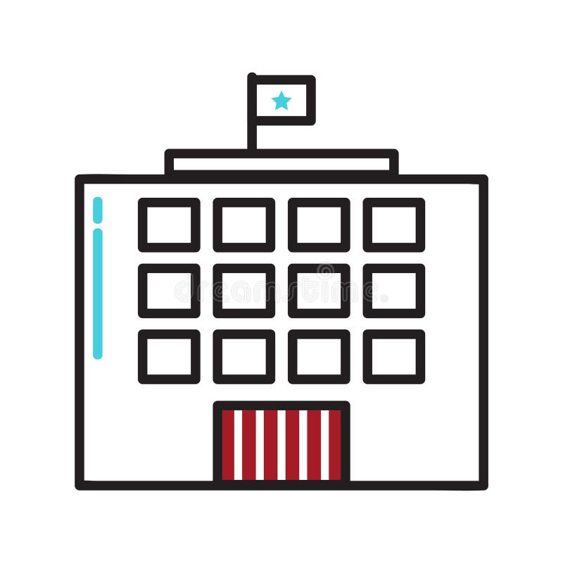 School Building Closed Stock Illustrations – 292 School Building Closed ...