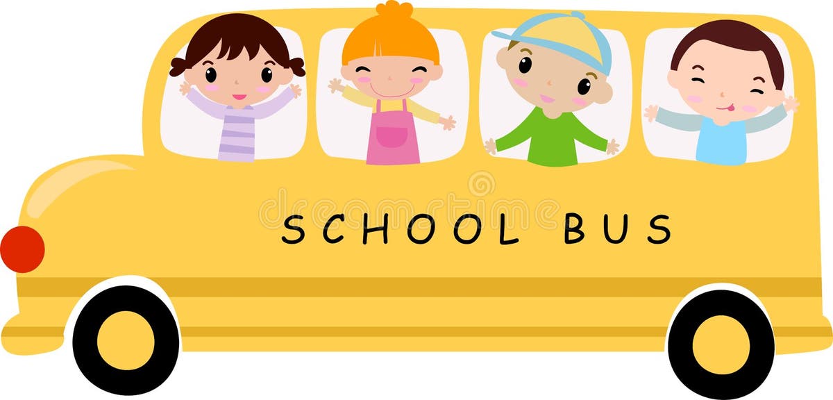 School Bus Clipart Stock Illustrations – 2,674 School Bus Clipart Stock ...