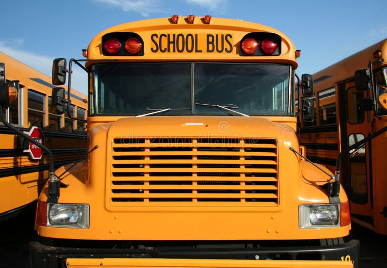 676 Front View School Bus Stock Photos - Free & Royalty-Free Stock ...