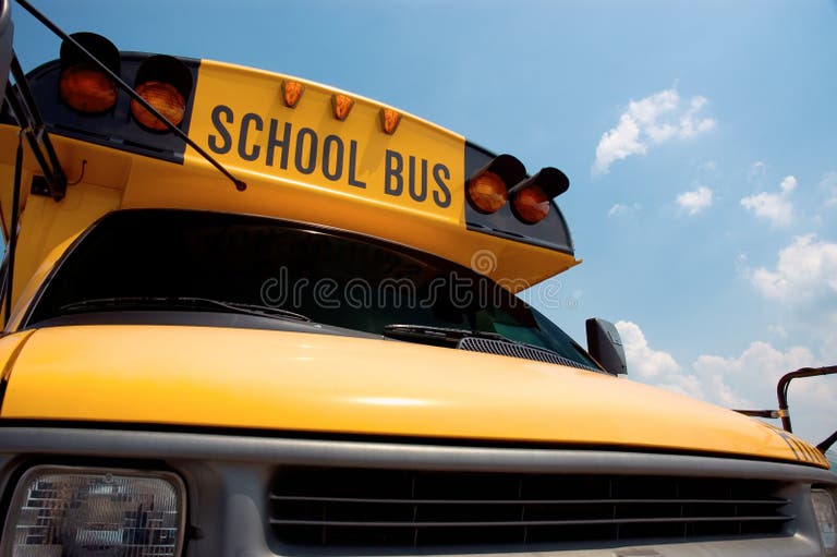 698 Front View School Bus Stock Photos - Free & Royalty-Free Stock ...