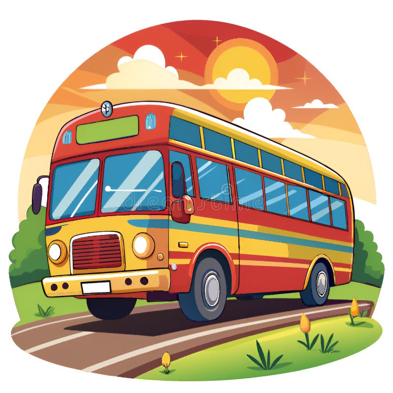 Bus Cartoon Stock Illustrations – 33,950 Bus Cartoon Stock ...