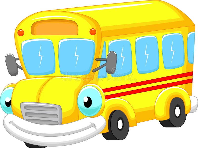 School Bus Cartoon Stock Illustrations – 11,652 School Bus Cartoon ...