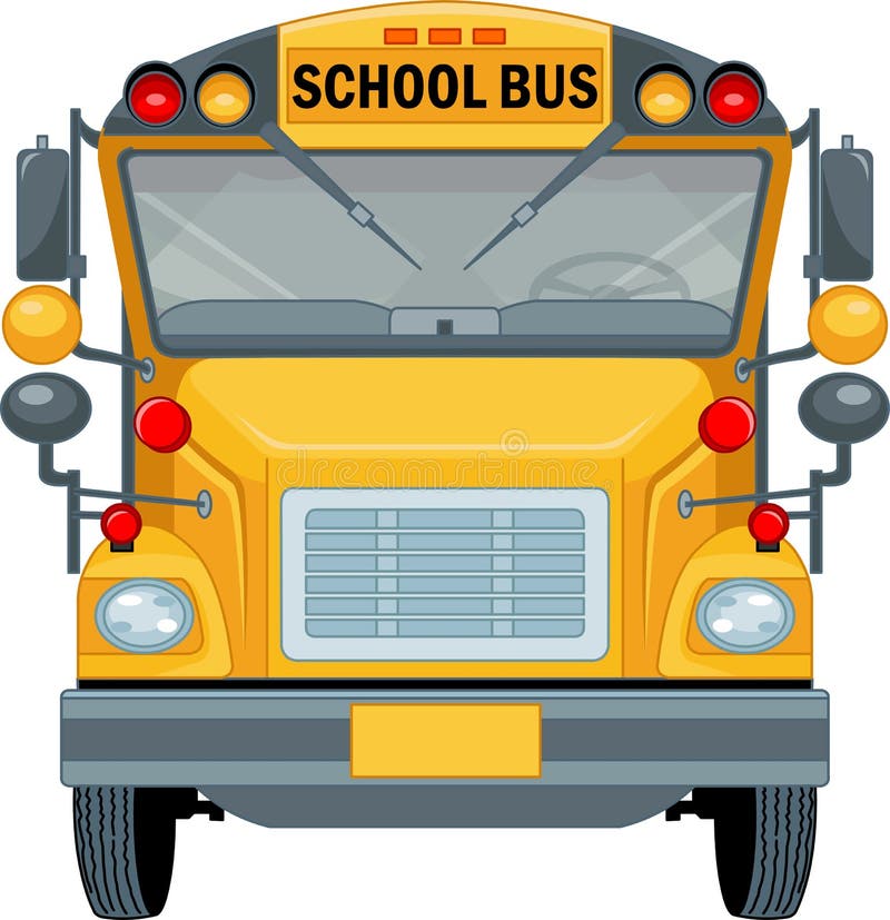 School Bus Cutout stock vector. Illustration of journey - 43247151