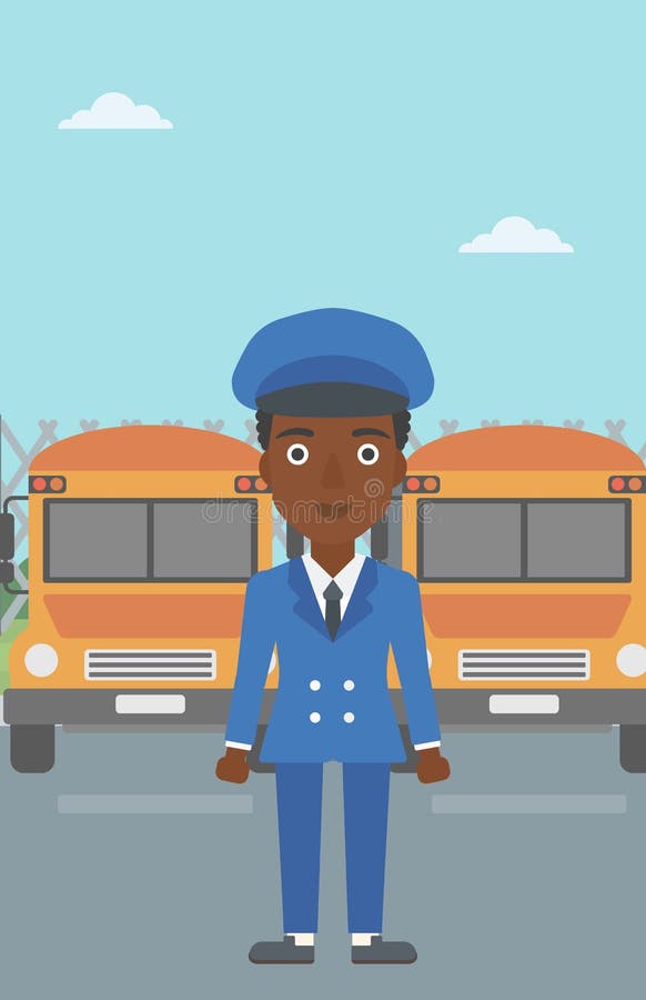 African American Bus Driver Stock Illustrations – 53 African American ...