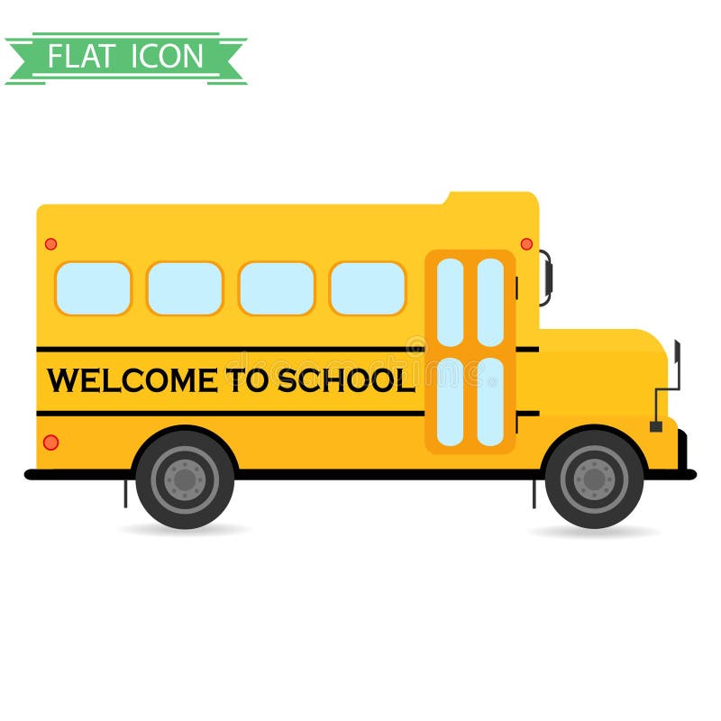 School bus stock illustration. Illustration of auto, design - 90477520