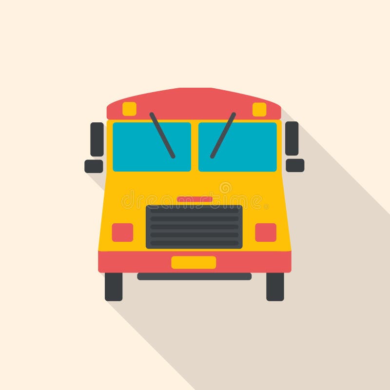 School bus stock vector. Illustration of public, traditional - 54549555