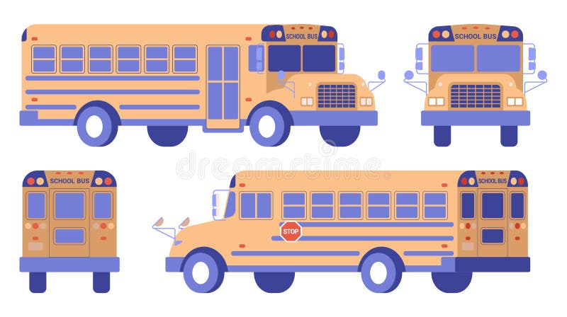 Back Of School Bus Clipart Free School Bus Clipart Images | FreeImages