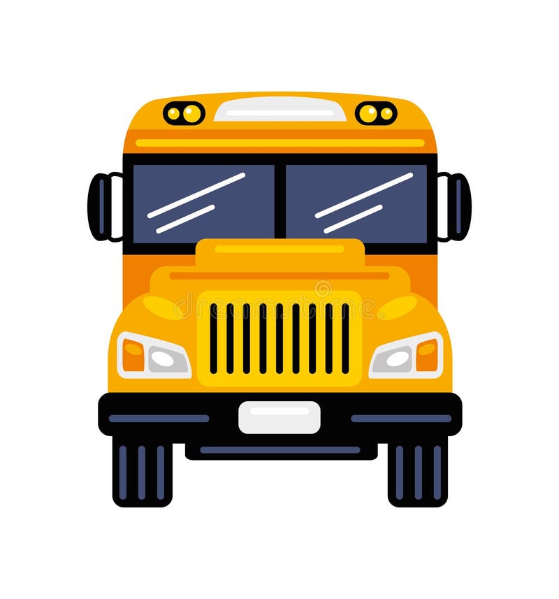 School Bus Front Stock Illustrations – 2,919 School Bus Front Stock ...
