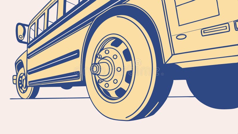 School Bus Illustration, Transportation, Education, School Theme ...