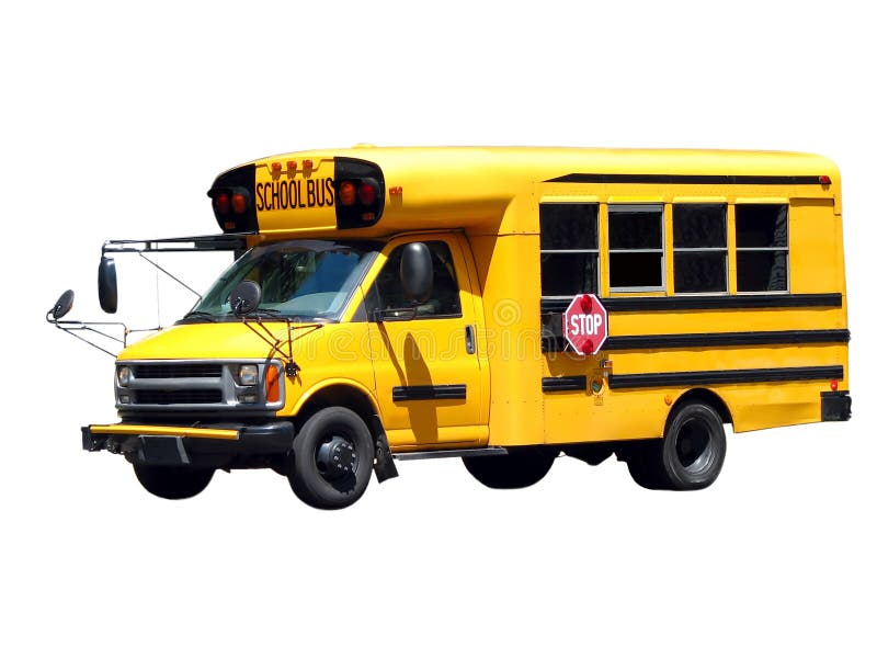 Schoolbus front view stock image. Image of acedemic, stop - 4178899