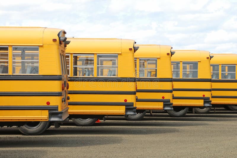 School Bus stock photo. Image of stop, junior, group - 37659588