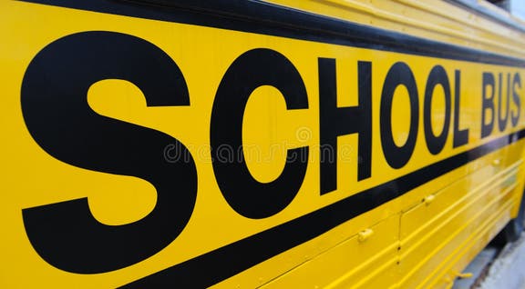 School Bus Sign stock photo. Image of caution, preschool - 23663998