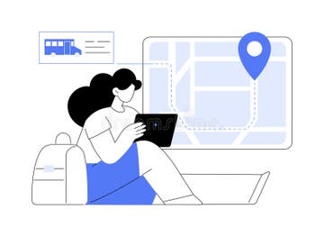 Bus Tracking System Stock Illustrations – 180 Bus Tracking System Stock ...