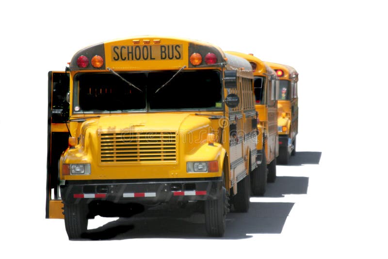 Schoolbus front view stock image. Image of acedemic, stop - 4178899