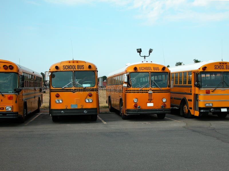 School buses stock photo. Image of schoolbus, load, student - 31356516