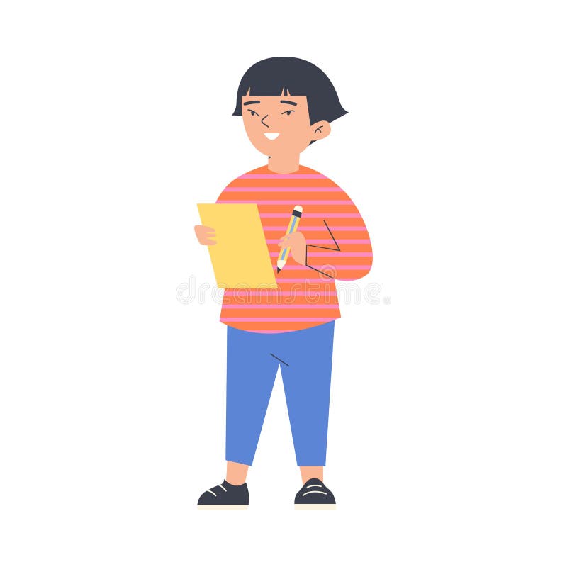 Boy Taking Pen Stock Illustrations – 60 Boy Taking Pen Stock ...