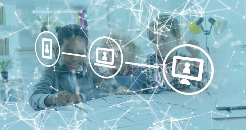 In School, Children Exploring Digital Interfaces, Learning Technology ...