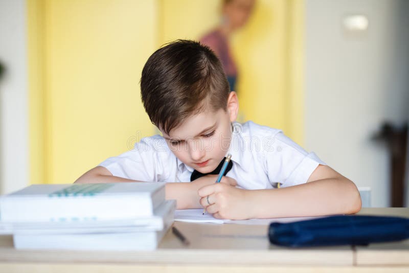 School. Children Learn in School. Training Students Stock Image - Image ...