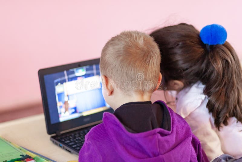 School Children are Participating Actively in Class. Lesson Editorial ...