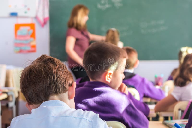 Children Participating in Dance Class with Teacher Stock Image - Image ...