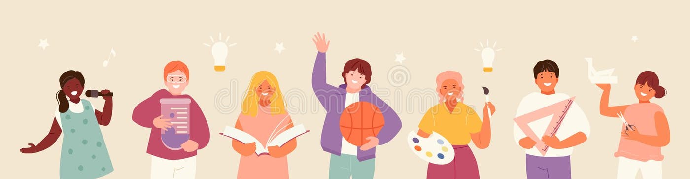 Student Talents Stock Illustrations – 87 Student Talents Stock ...